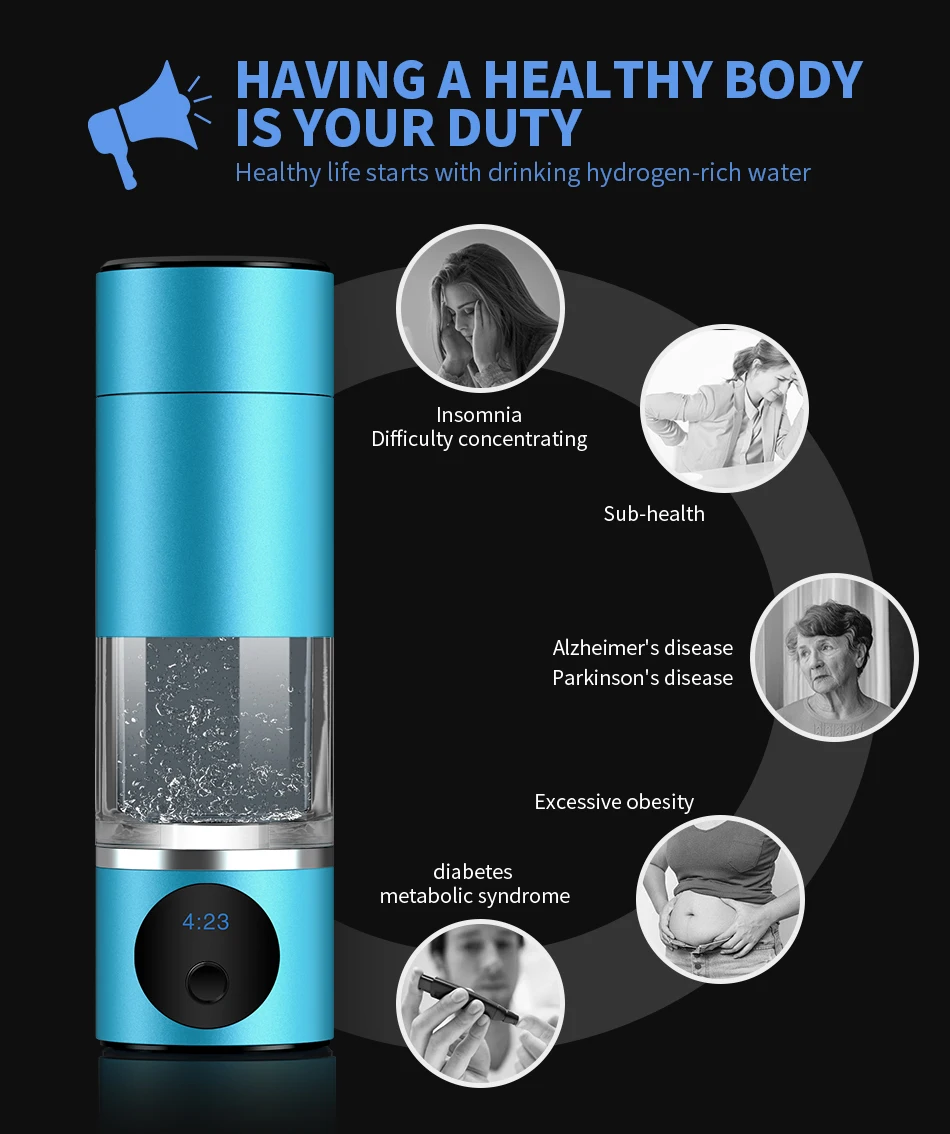 Suyzeko Hydrogen Water Dispensers - Rich Hydrogen Content