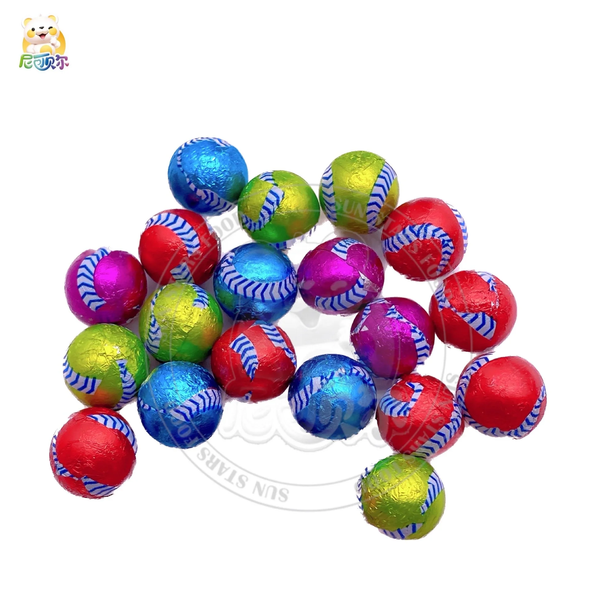 Customizable Bottle Colorful Packaging Spherical Halal Chocolate - Buy ...