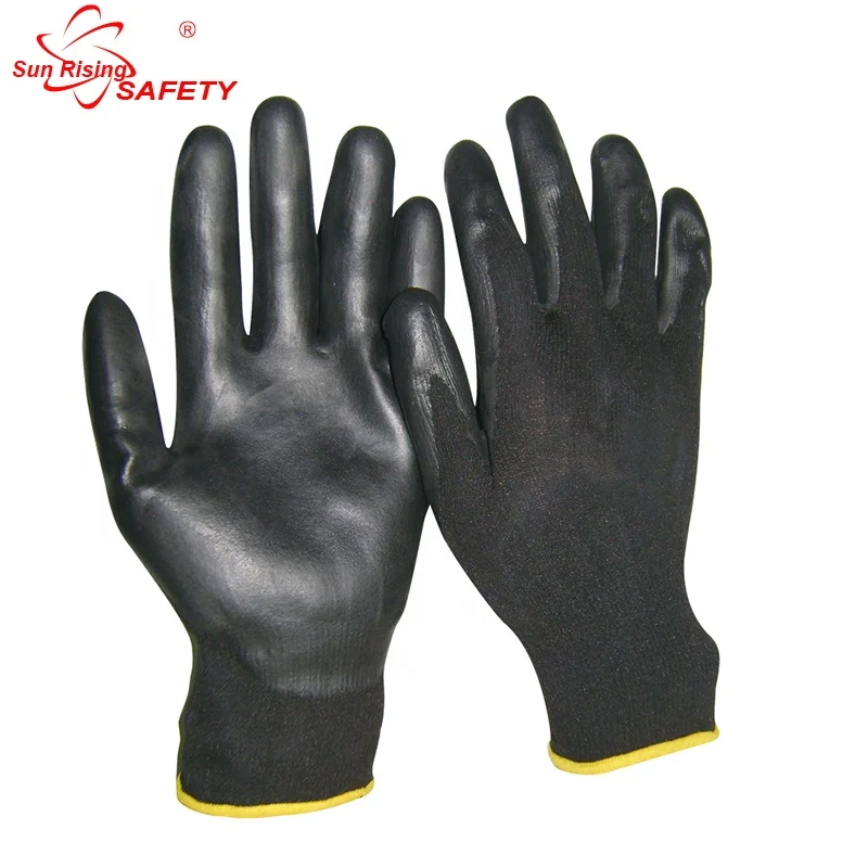 Srsafety 13g Knitted Nylon Coated Nitrile Foam Gloves En388 4121x - Buy ...