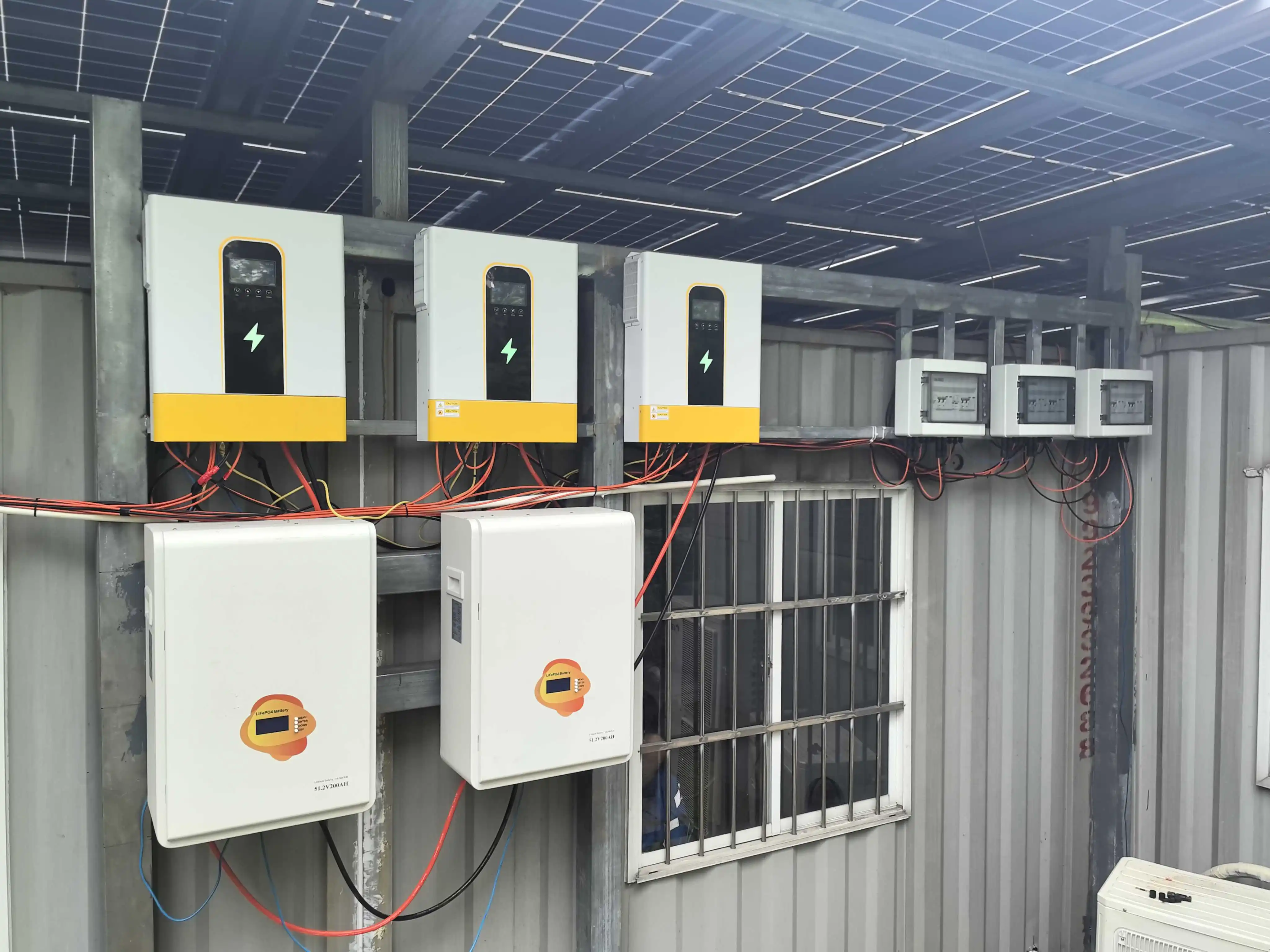 Alishine Lipo4 Battery Cell 5kw Solar System with Battery Backup Solar ...