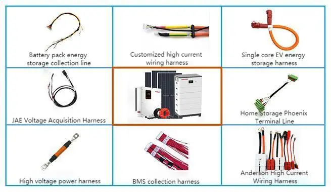 Customized Energy Storage Bms Sampling Harness Battery Pack Energy ...