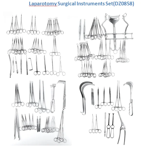 Instrument Sets Laparotomy Surgical Instruments Set Customizable - Buy ...