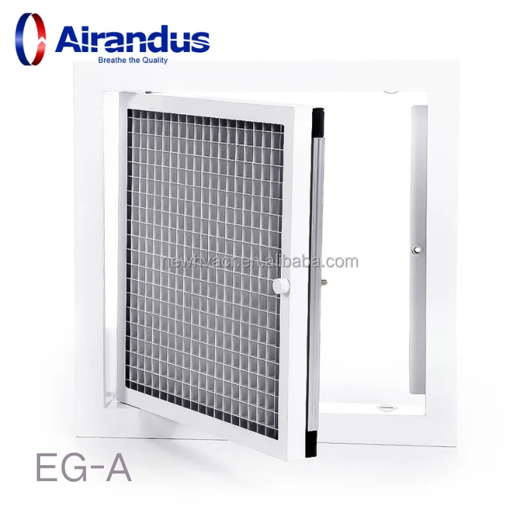 NEW HVACR RG-A Air Return Grille Curved Flow-in Frames Blend Gently ...