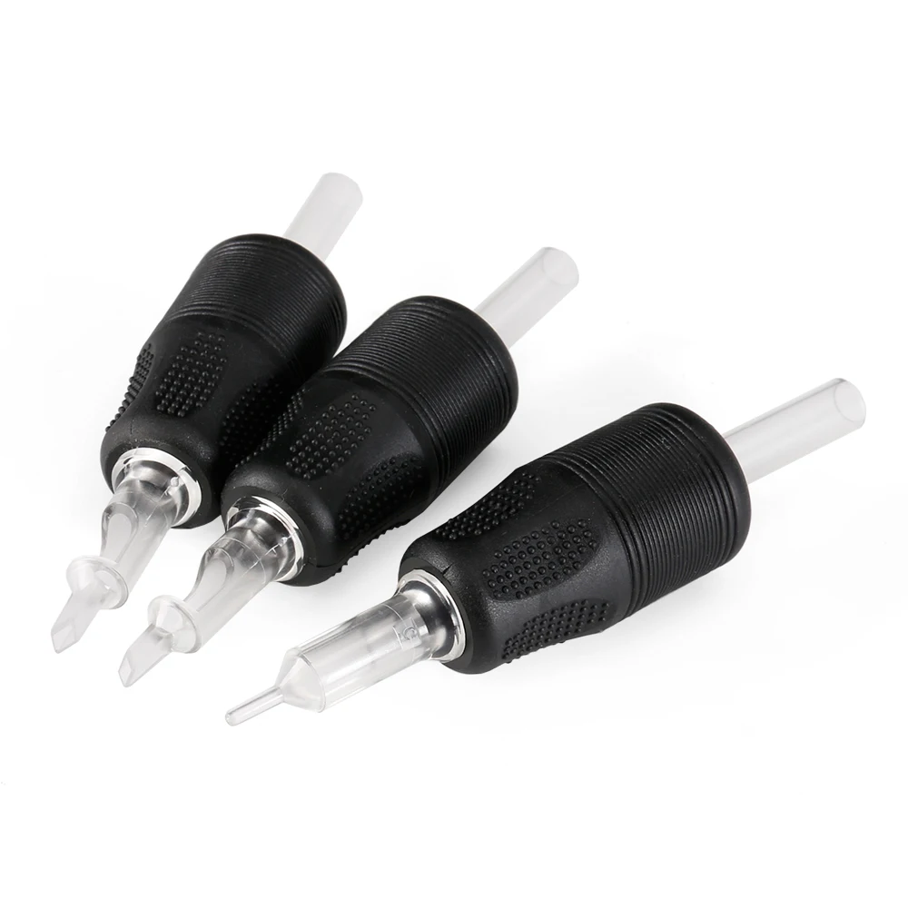 Tattoo Grip Tubes - Disposable, Black, 25mm X 20pcs/box