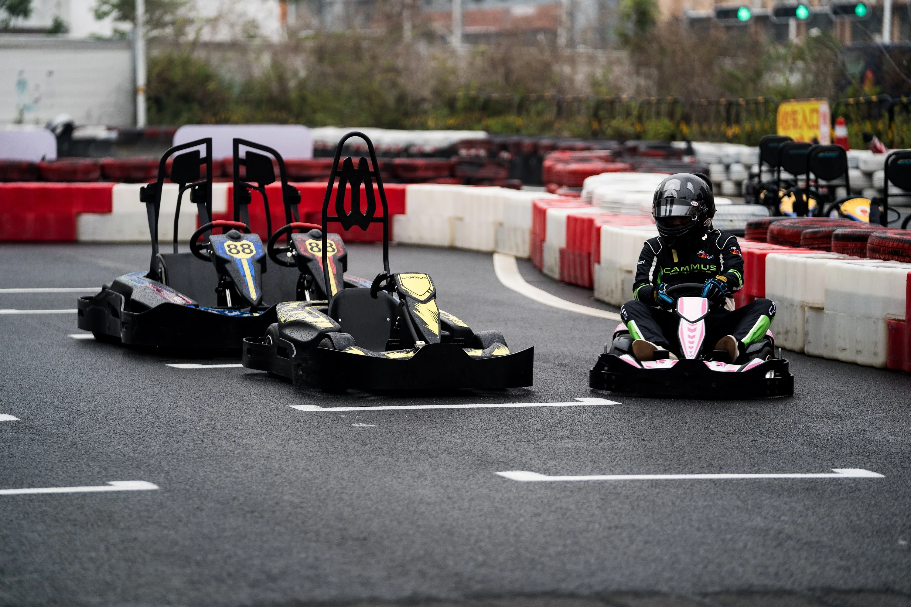 CAMMUS Racing Pedal Go Karts for Adults, Teens & Kids