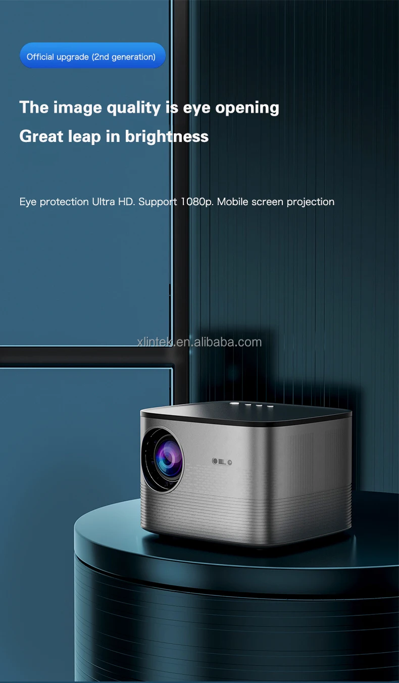Manufacturer OEM High Quality 1080P HD Android Projector 4K Wifi 5G ...
