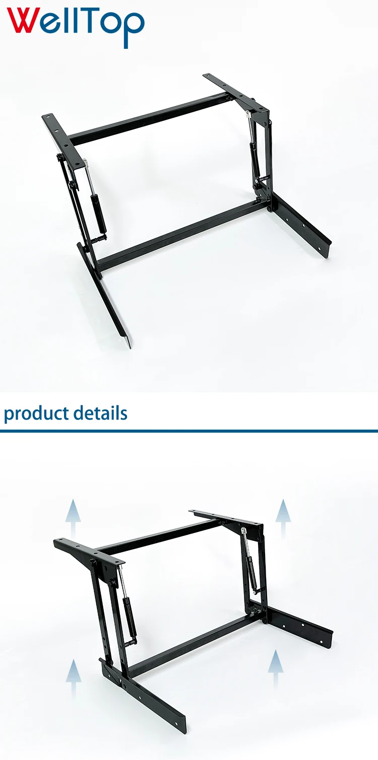 Folding Table Leg Mechanism Furniture Mechanism Gas Spring Hinge ...