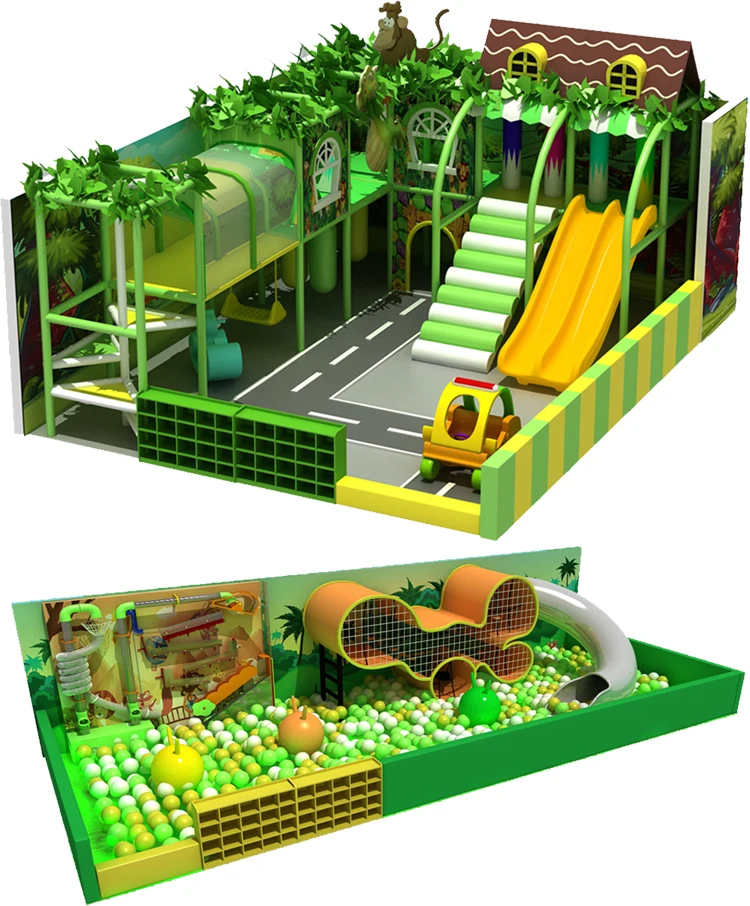 Jungle Indoor Playground - Soft Play Area for Kids