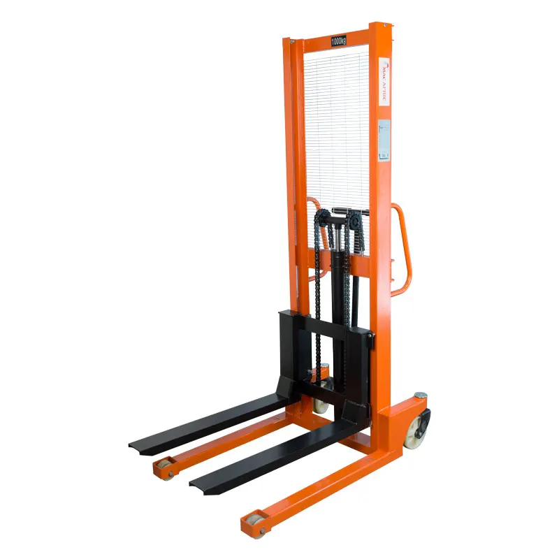 2000kg Manual Hydraulic Hand Forklift with 1.6m lifting height Hand ...