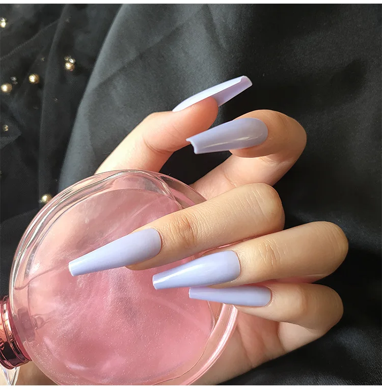 Empty False Nails Package Box Private Label Press on Nail Box Packaging ...