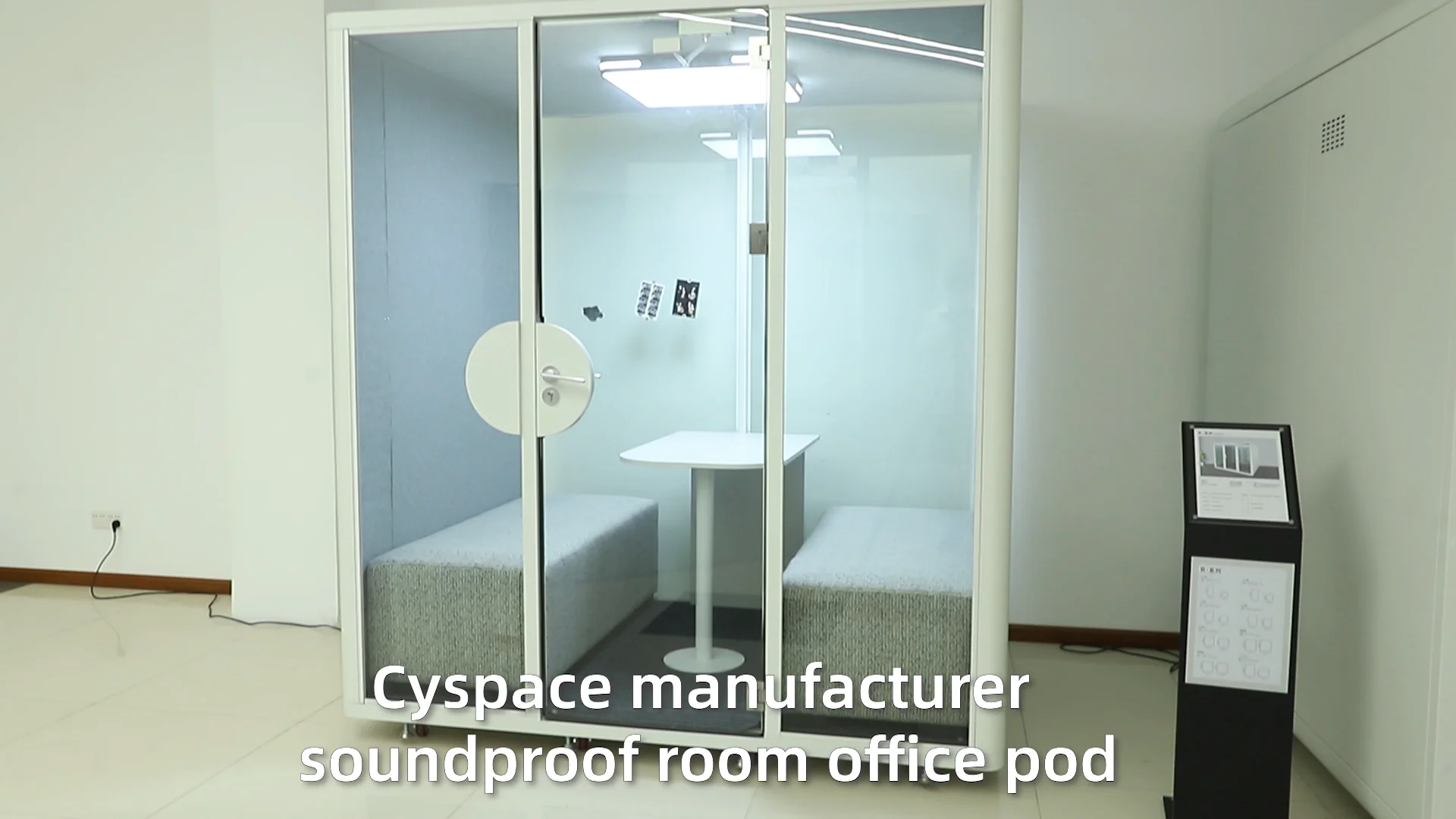 Indoor Outdoor Tent Meeting Pod Modern Smart Office Soundproof Booth ...