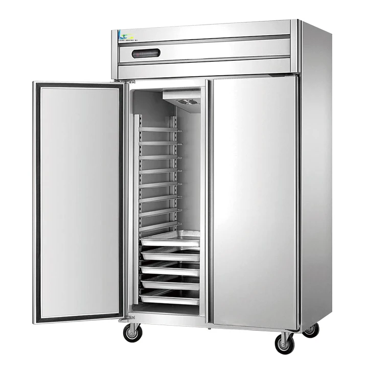 Commercial Kitchen Freezers Two Door Upright Freezer Stainless Steel ...