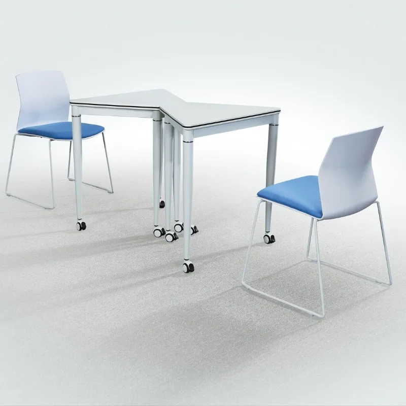 Modern Movable Modularity White Triangle Meeting Splicing Office ...