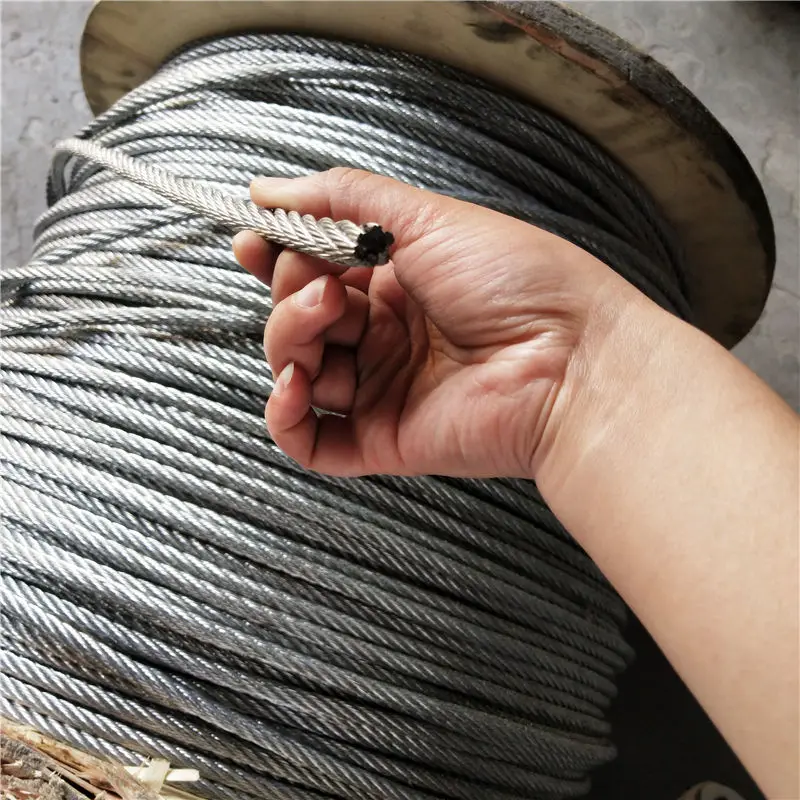 Various Diameter Of 7x7 Galvanized Steel Rope Wire - Buy General ...