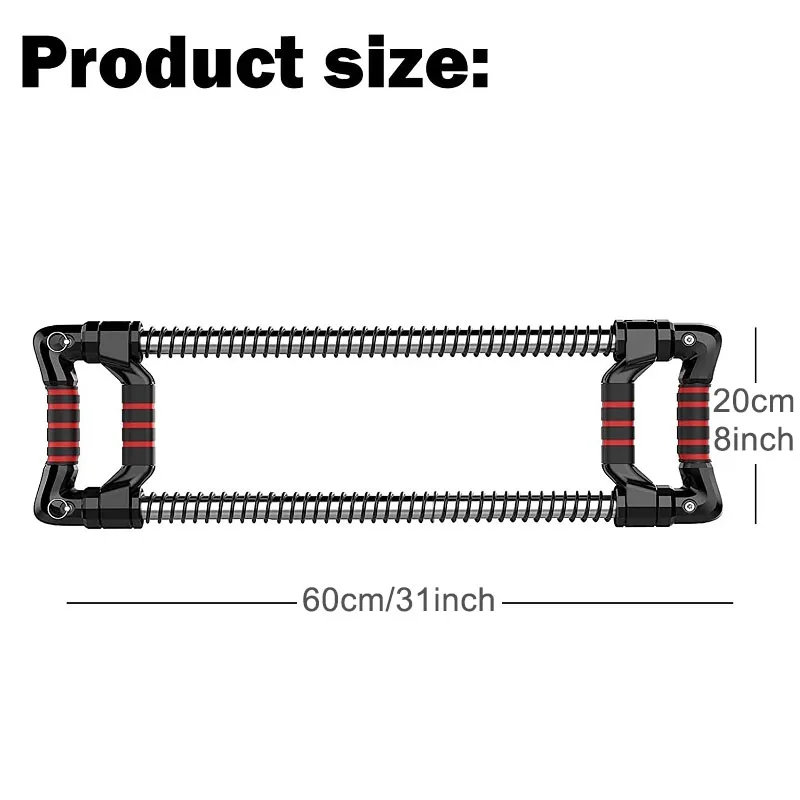 Home Fitness Equipment Push Down Bar Machine Chest Expander Springs ...