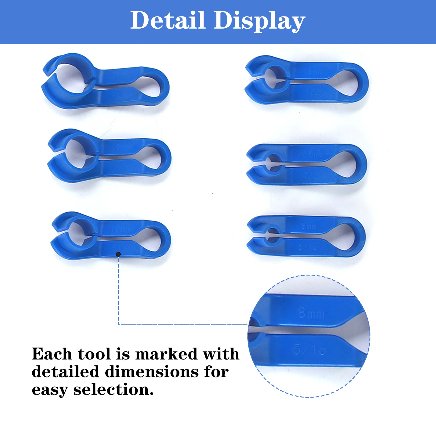 Ac Line Disconnect Tool Set 6pc Auto Air Conditioning Refrigerant ...