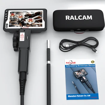 Ralcam Borescope 5.5m 1m Tube 1080p 2 Way Articulating Flexible ...