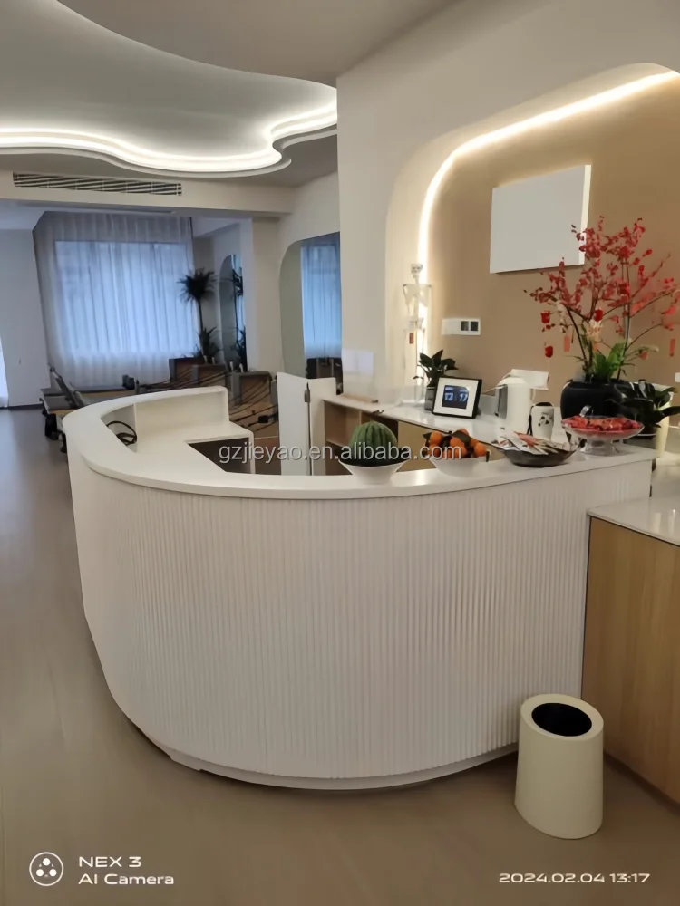 Shop Our Custom Cashier Counters - Perfect for Beauty & Spa