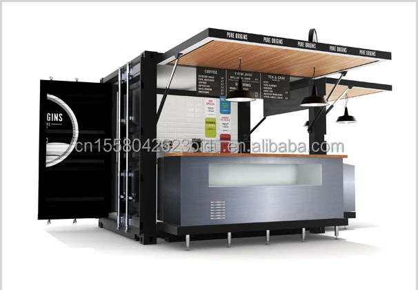 10ft Portable Juice Bar Shop Kiosk Booths Container Room