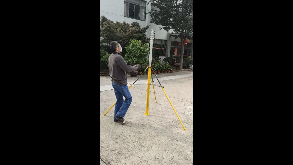 Hand Push Telescopic Mast Spiderbeam Antenna Mast With Tripod - Buy ...