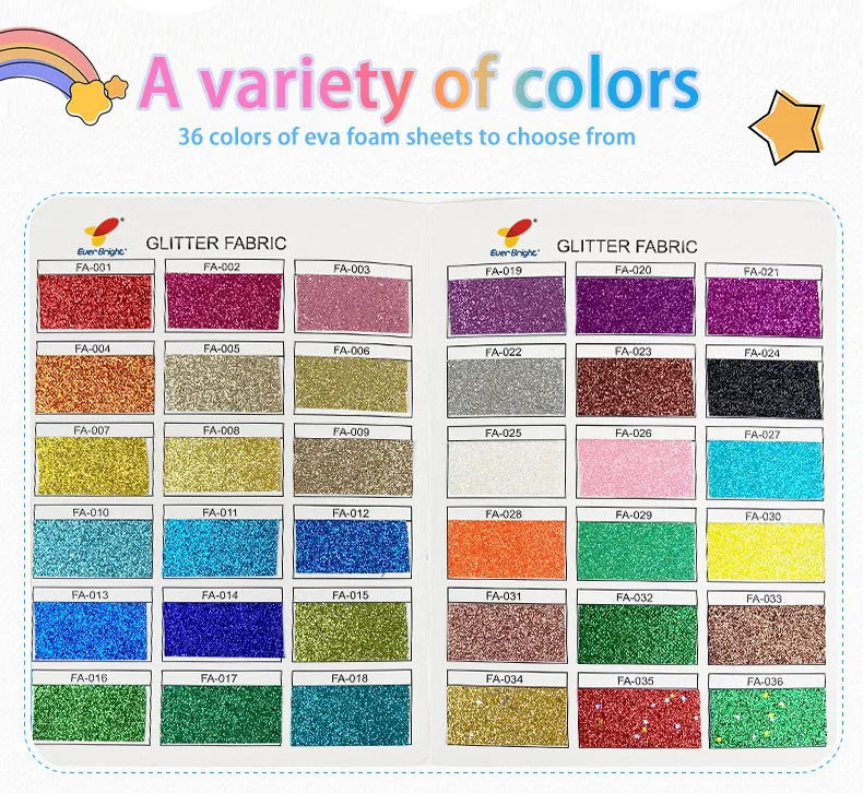 Multicolor Eva Foam Eva Sheet Foamy Sheet For Kids Handmade Diy Craft ...