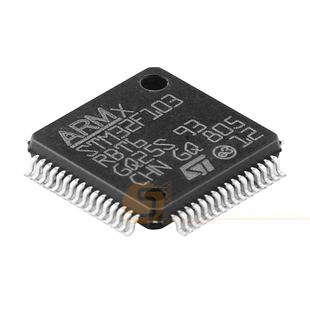 Brand New Stm32f103rbt6 Lqfp64 Stm32f103 Qfp64 Qfp 32f103rbt6 32f103 ...