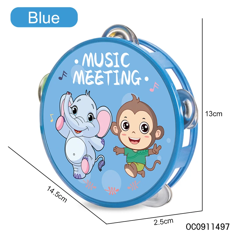 Cartoon Animals Design Baby Rattle Clapping Hand Bell Musical ...