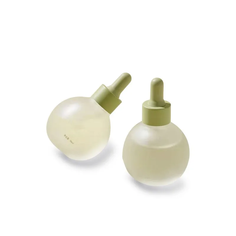 Shop Our Ready Stock 20ml Round Ball Shape Dropper Oil Bottle