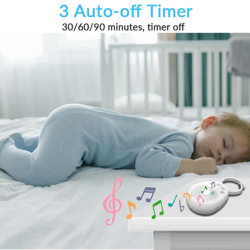 Wholesale New White Noise Machine Built-in 20 Relaxing Sounds 1000mah ...