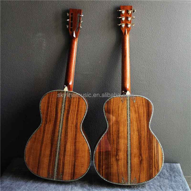 OOO45 Koa - Handmade OM Style Acoustic Guitar by Customized