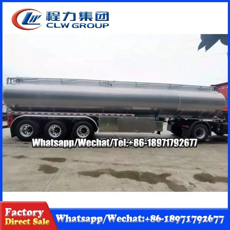 3 Axle Diesel Tanker Truck Trailers 30000l- 60000l Fuel Tank Semi Trailer For Sale - Buy Fuel ...