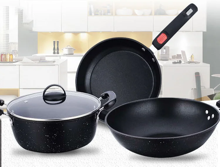 Cookware Set Pots And Pans Non Stick Kitchen Camping Cookware Sets ...