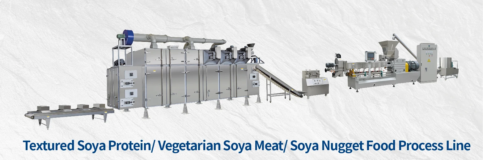 Full Automatic Soya Chunks Making Extruder Machine - Arrow