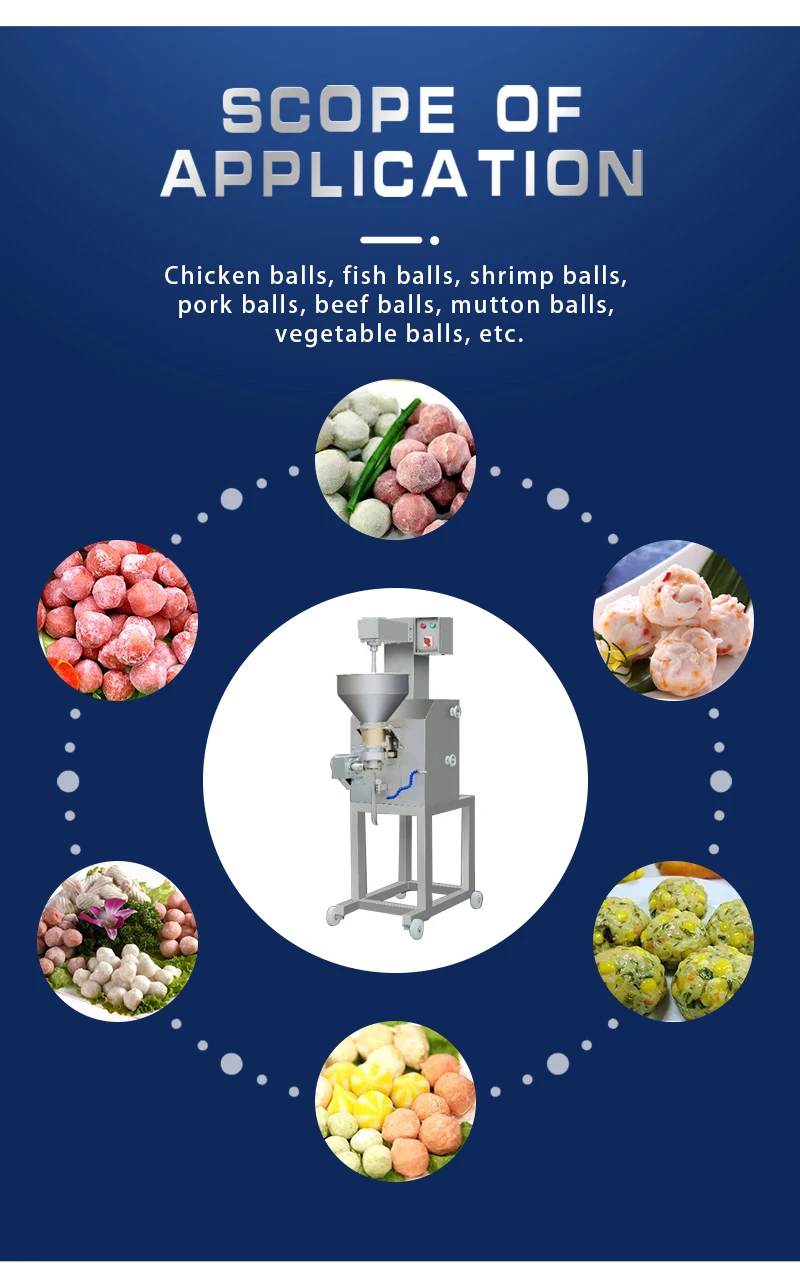 Tca High Quality Electric Commercial Meatball Maker Forming Machine ...