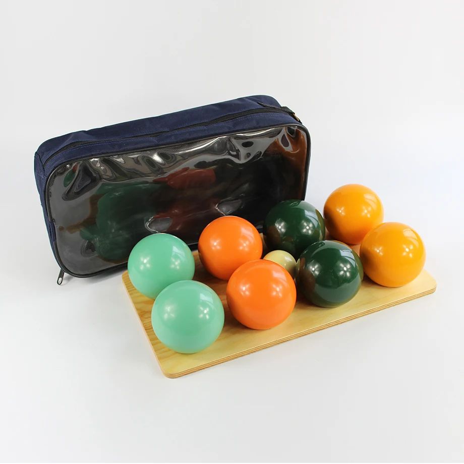 Sports Bocce Ball Set 8 All Weather Bocce Balls and 1 Pallino Beach ...