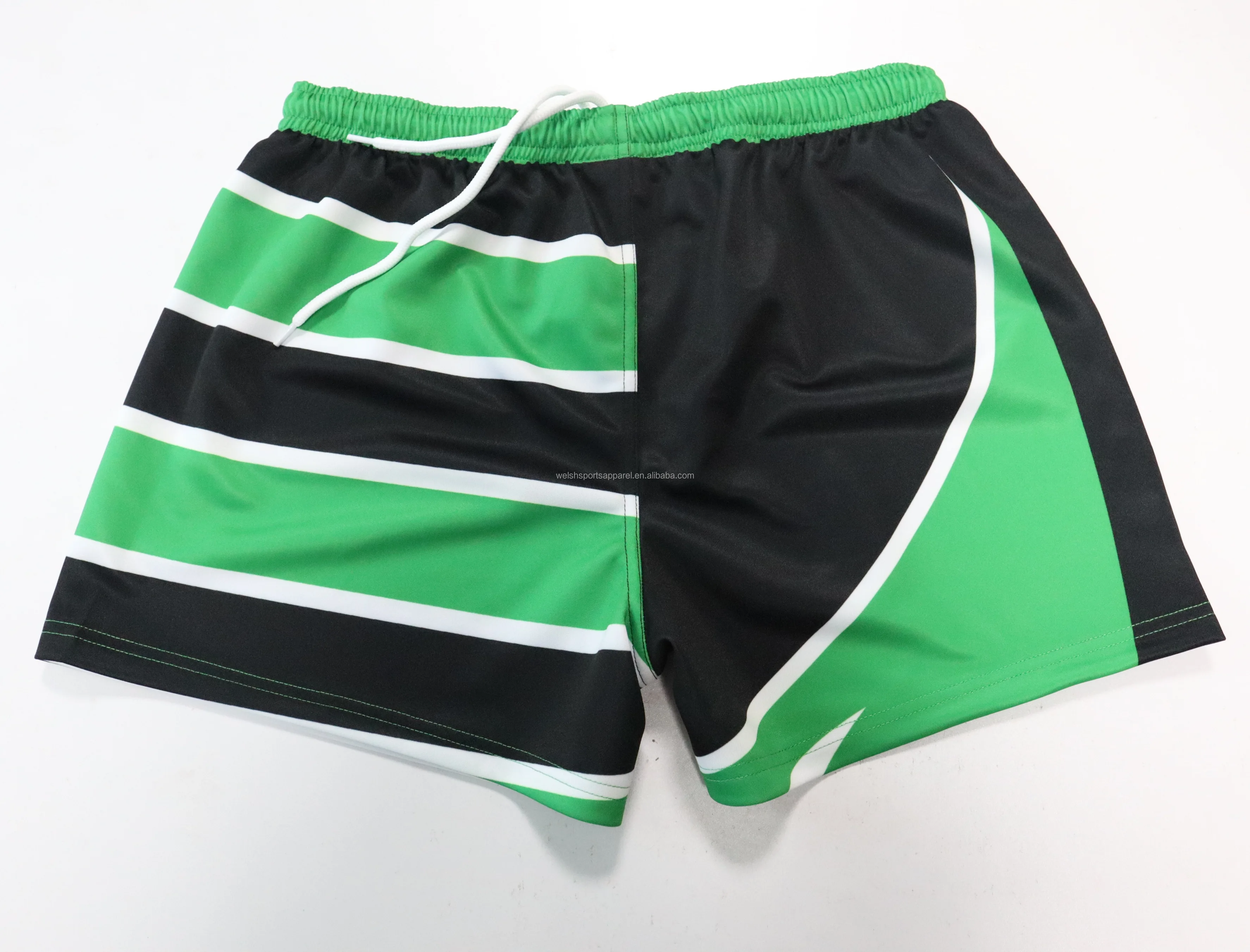 Custom Full Sublimation Printing Mens Sport Rugby Shorts