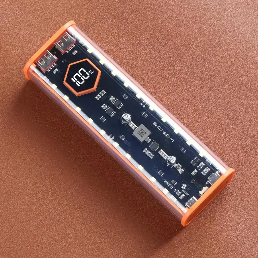 21700 DIY Power Bank Case - 4 X 21700 Fast Charging Powerbank Holder ...