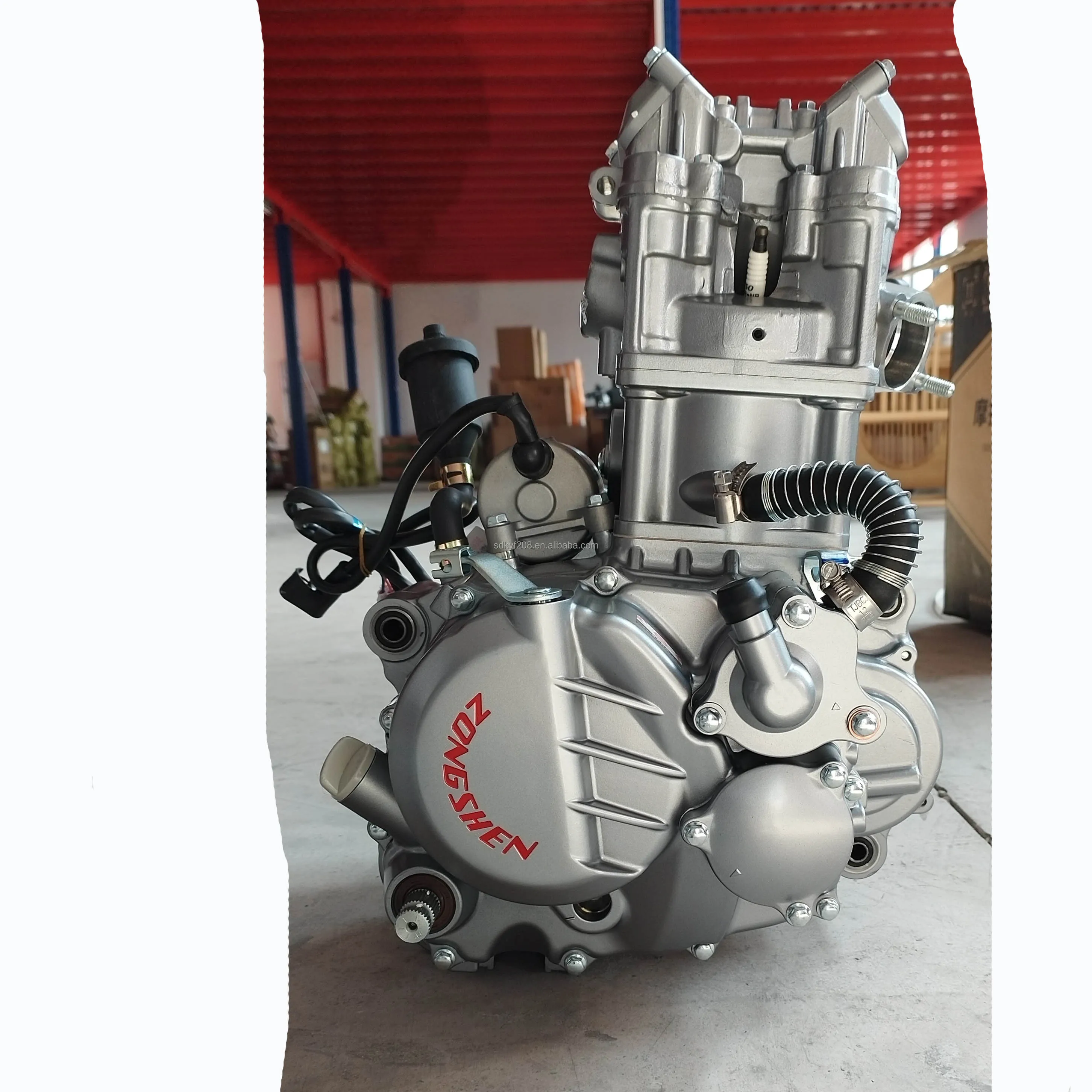 Four-stroke Water-cooled Engine Accessories Off-road Motorcycle Engine Assembly 300cc Zongshen ...