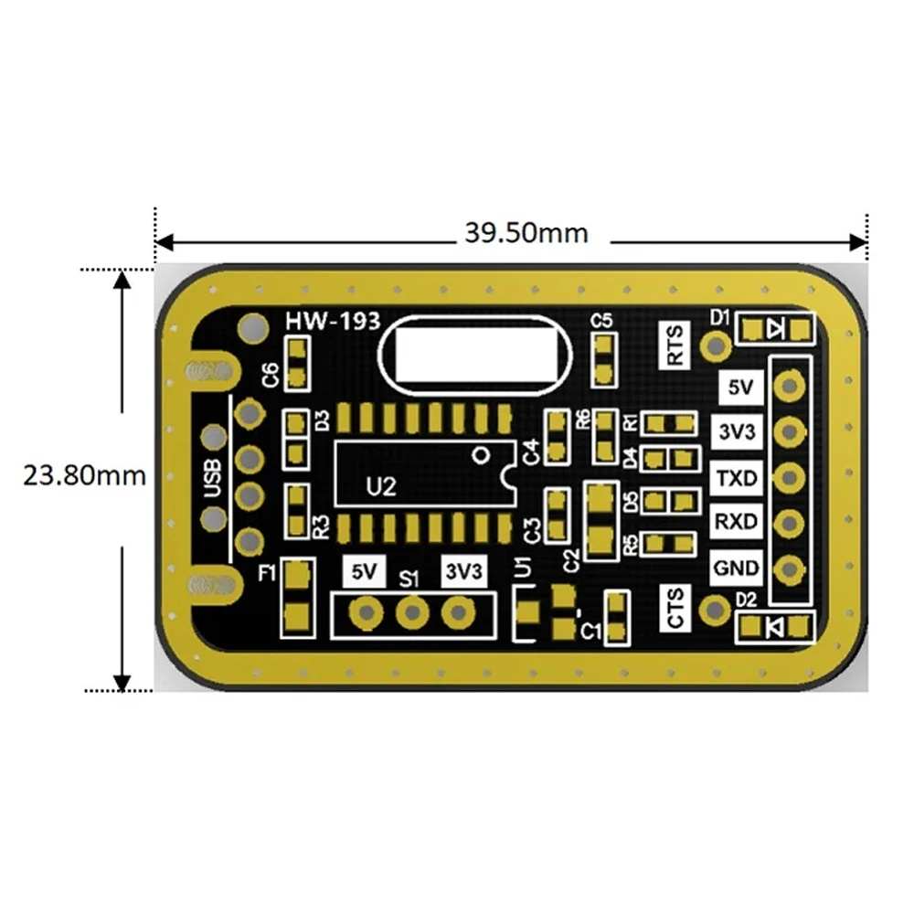 CH340 Module Instead of PL2303 CH340G CH340E RS232 to TTL Module ...