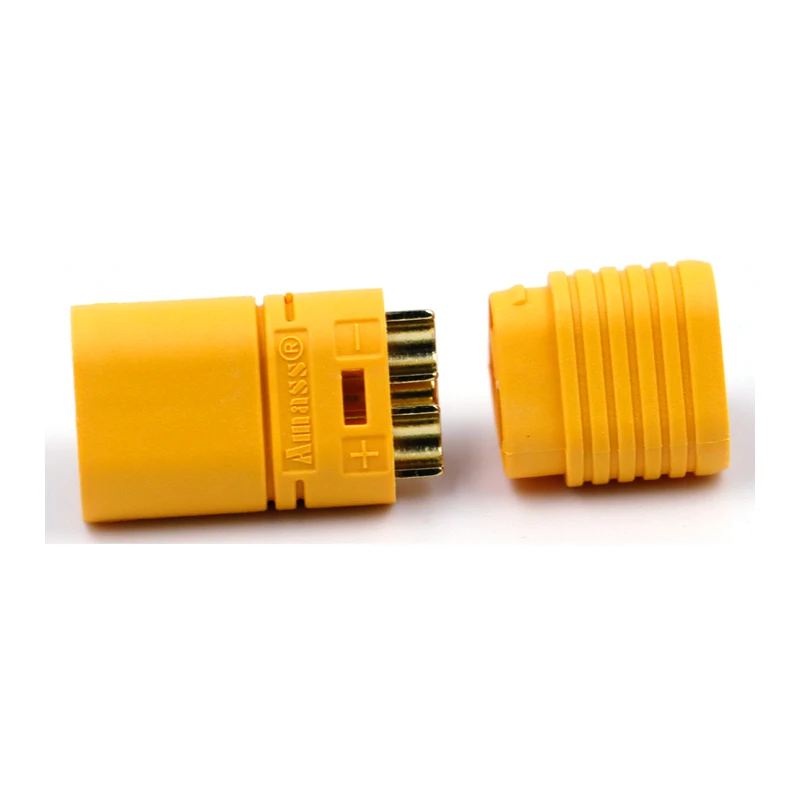 Male Female Mt60 3 Pin Pole Bullet Plug Sockets Original Amass Mt60-f/m ...