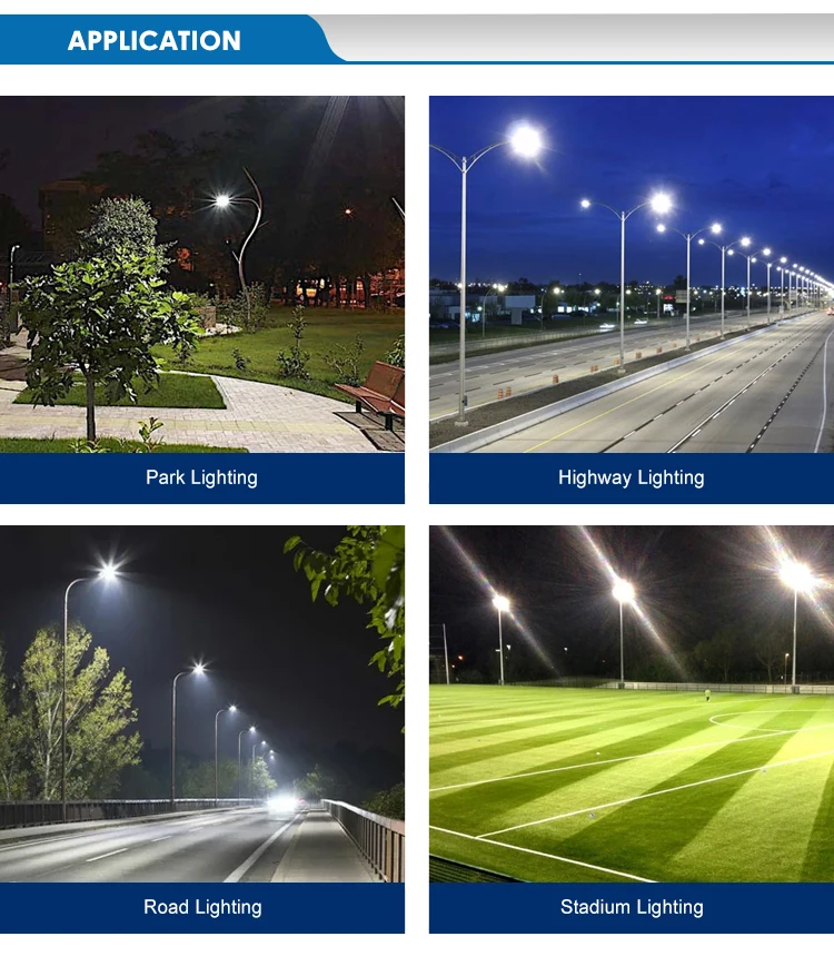 IP66 Waterproof LED Streetlights - 50W to 200W Power