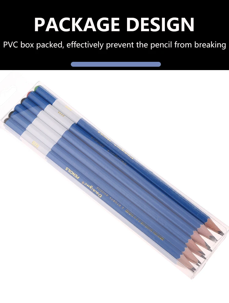 Blue Professional 2b Sketch Pencil For Drawer - Buy Lapiz Con Dibujos ...