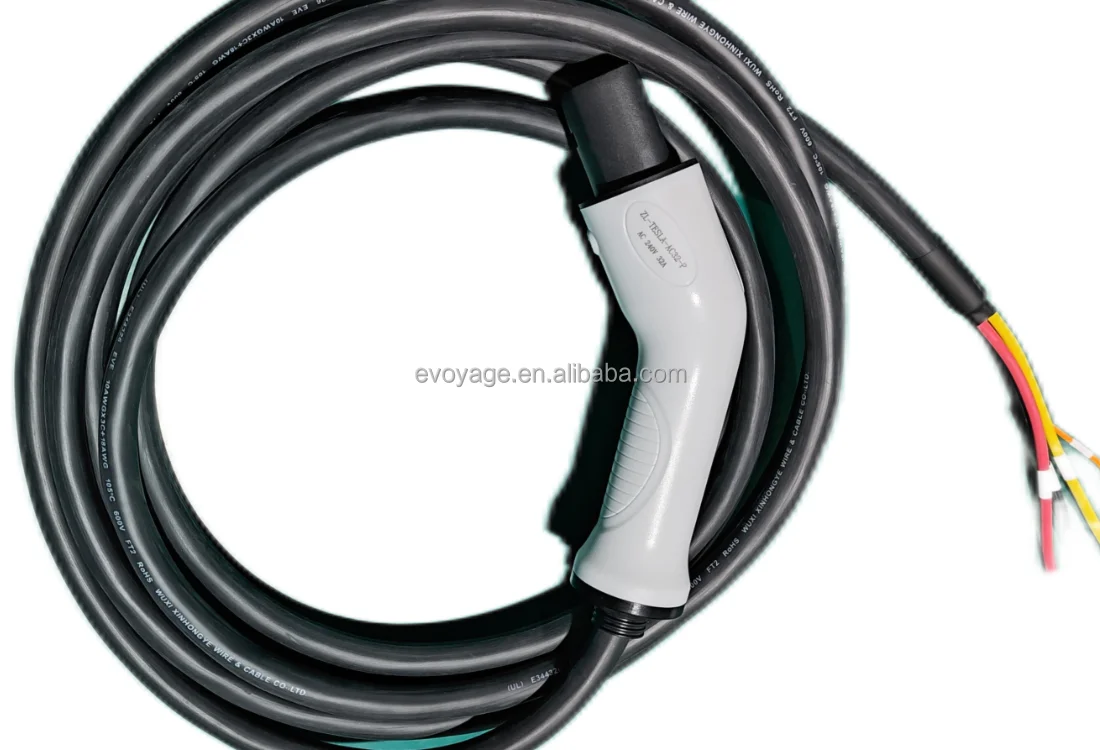 Tesla NACS Plug EV Charging Cable - 5M, 32A, 10000 Plug Life