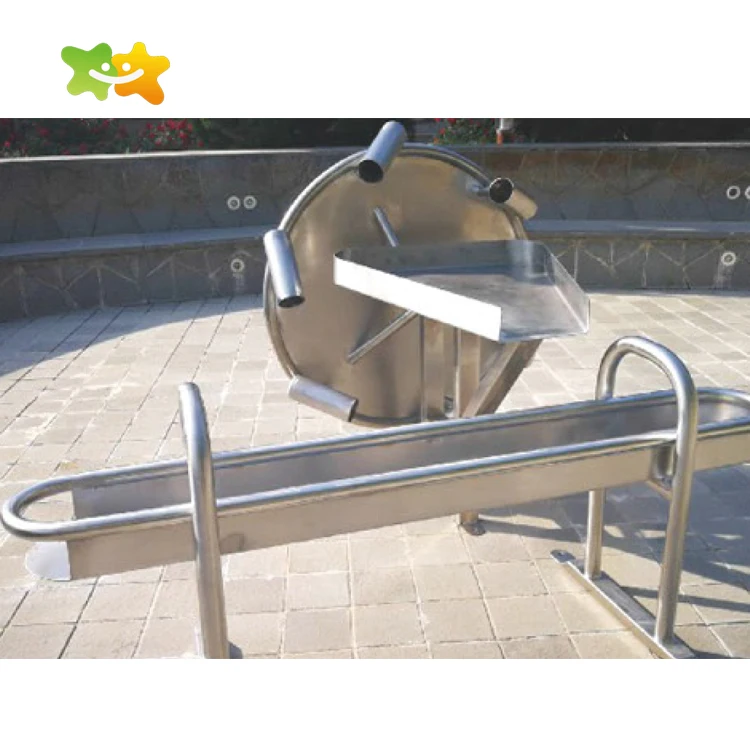Outdoor Water Play Stainless Archimedes Screw Equipment Water ...