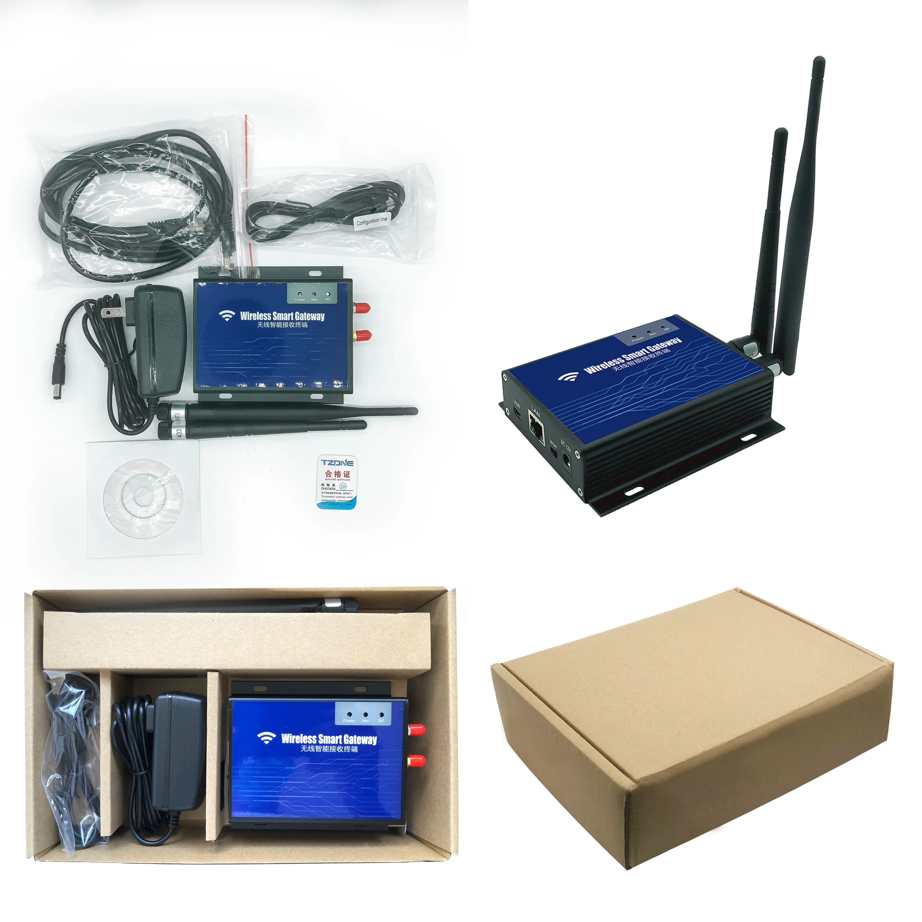 Wireless Temperature Monitor Gateway - Reliable Data Logger