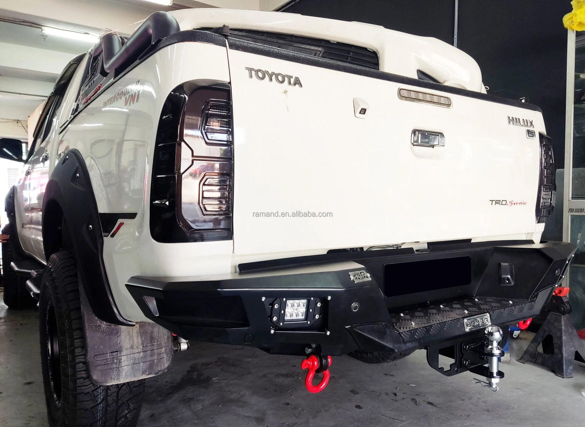 Hm Hilux Vigo Steel Rear Bumper Car Bumpers Auto Body Systems 12 Months ...