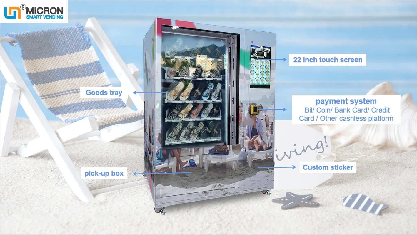 Micron Smart Wifi Vending Machine - Hotel Slippers Sale
