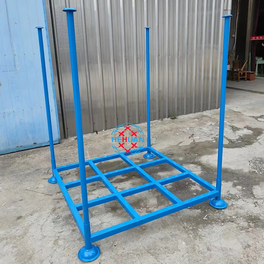 Warehouse Heavy Duty Cage Pallet Stacking Stillage Textile Fabric Roll ...
