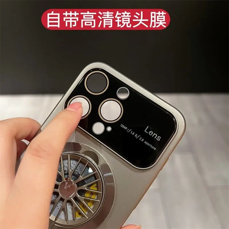 Magsafe Magnetic Spinning Gyro Bracket For Iphone15pro Apple 13 Phone ...