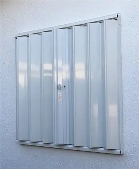 Toma Hurricane Shutter Aluminium Accordion Blinds Outdoor Rolling ...